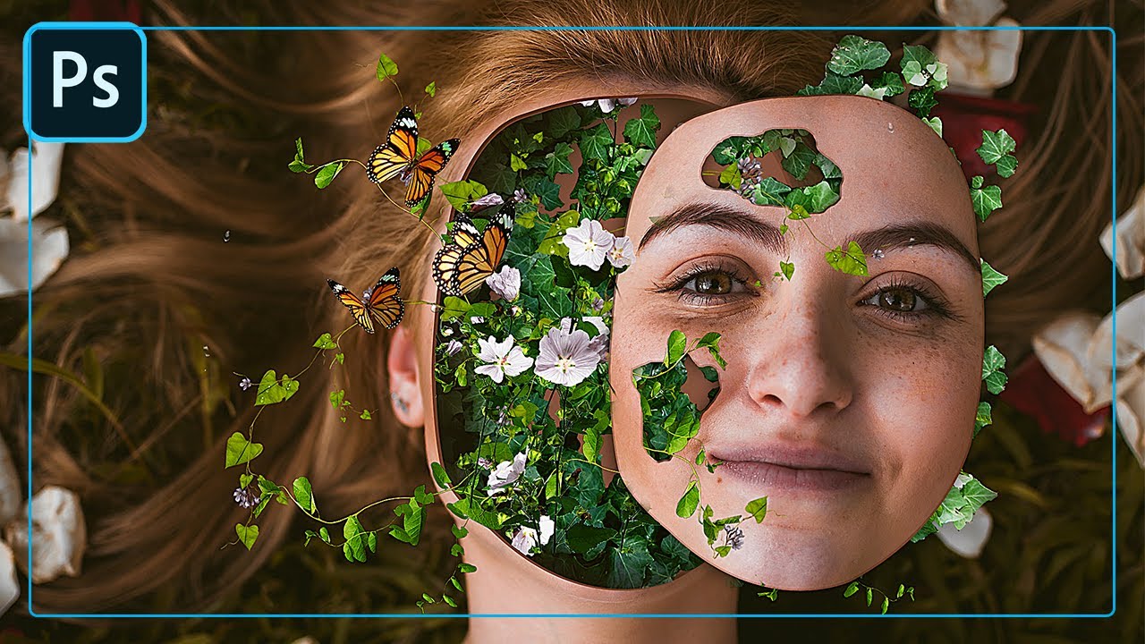Plant Face Portrait – Academia de Diseño